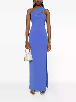 Solace London Lois Maxi Dress - Blue