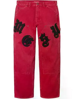 Supreme Old English Canvas Double Knee Painter Trousers