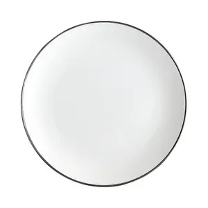 TWIG NEW YORK Alex Platinum 10 Dinner Plate - Silver