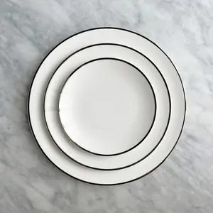 Twig New York Alex Platinum 10 Dinner Plate