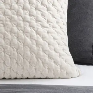 Dkny Pure Velvet Quilt Euro Sham, 26 X 26