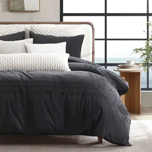 Dkny Pure Hotel Eyelet Comforter Set, Full/queen