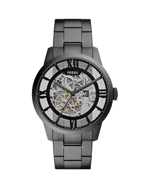 Fossil Townsman Automatic 44mm Watch - Clear/black