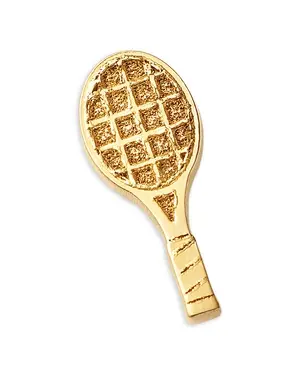 Zoe Chicco 14k Yellow Tennis Racket Stud Earring - Gold