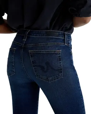 Ag Mid-rise Ankle Skinny Jeans