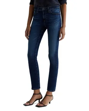 Ag Mid-rise Ankle Skinny Jeans