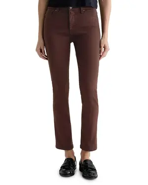 Ag Mari Mid Rise Slim Straight Jeans
