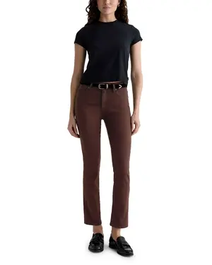 Ag Mari Mid Rise Slim Straight Jeans