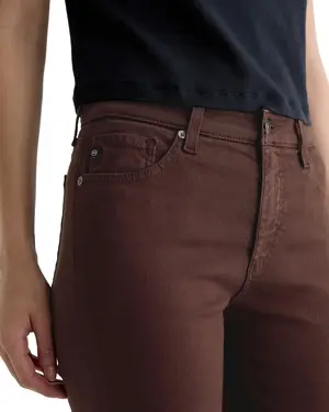 Ag Mari Mid Rise Slim Straight Jeans