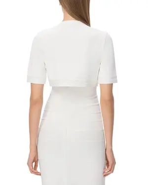 Herve Leger Marie Bolero - Alabaster