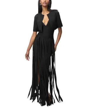Herve Leger Marie Bolero - Black