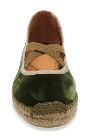 Penelope Chilvers Chico Espadrille Flat - Khaki