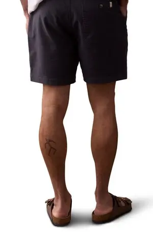 THE NORMAL BRAND Texstretch Summer Drawstring Cotton Shorts