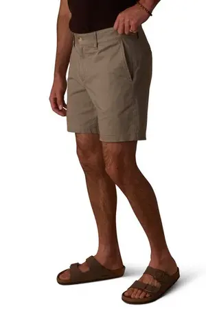 THE NORMAL BRAND Stretch Cotton Chino Shorts