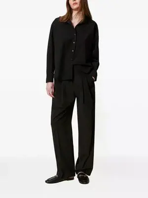 TWINSET Double-pleated Trousers