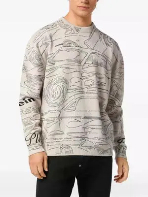 Philipp Plein Cars Racing Jumper