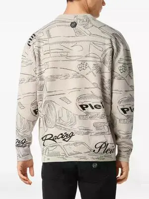 Philipp Plein Cars Racing Jumper