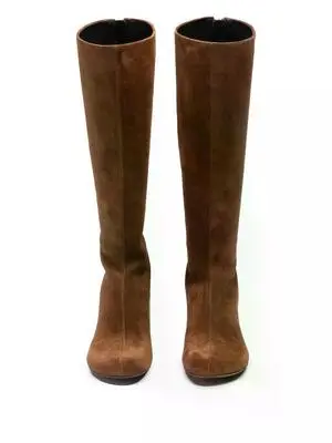 Officine Creative Suede Knee High Boots