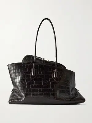 Attico La Passeggiata Medium Tote - Brown