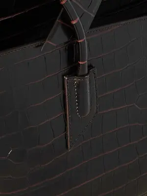 Attico La Passeggiata Medium Tote - Brown
