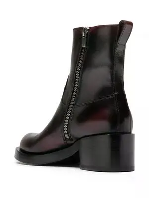 Officine Creative Leather Boots - Red