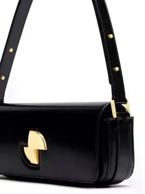 PATOU Le Lock Leather Shoulder Bag