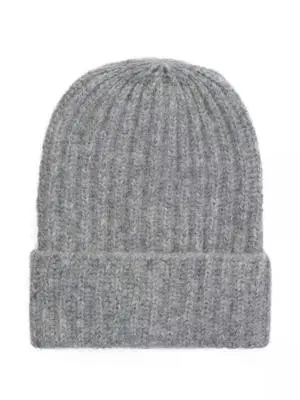 Malo Ribbed Beanie - Grey