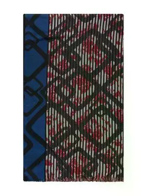 Emporio Armani Abstract-pattern Scarf