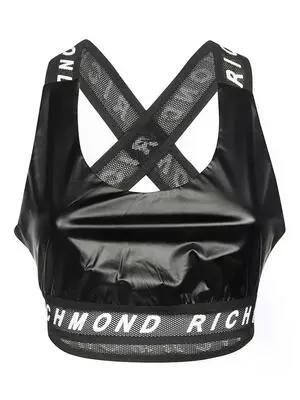 John Richmond Technical-fabric Top