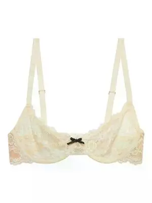 Fleur Du Mal Bianca Balconette Bra - Neutrals