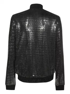 John Richmond High-shine Bomber Jacket