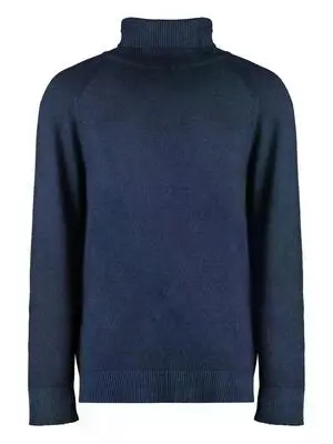 Malo Roll-neck Sweater - Blue