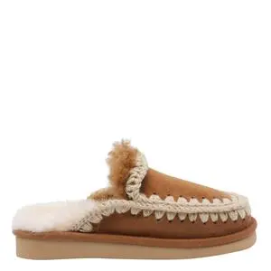 Mou Buckled Sandals - Brown