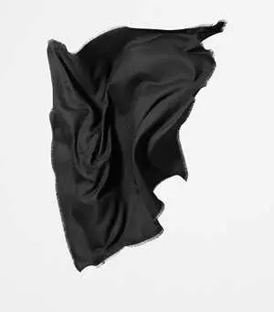 Cartier Silk C De Shawl - Black