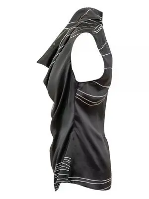 FERRAGAMO Printed Silk Top