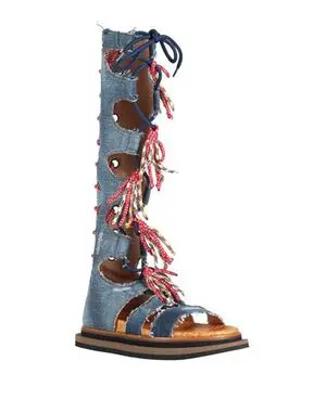 Hogan Textile Fibers Gladiator Sandals