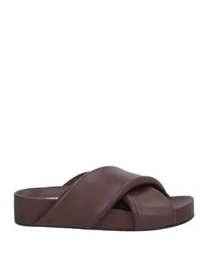 JIL SANDER Leather Sandals