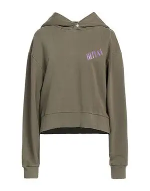 REPLAY Cotton Military Sweatshirt - Green
