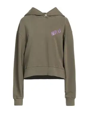 REPLAY Cotton Military Sweatshirt