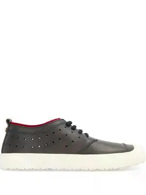 VOLTA Leather Low-top Sneakers - Black