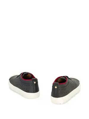 VOLTA Leather Low-top Sneakers - Black