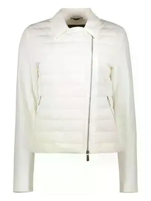 MOORER Olivia Padded Jacket - White