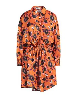 REPLAY Mini Shirt Dress - Orange