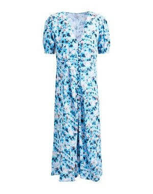 REPLAY Midi Dress Size Polyester - Azure