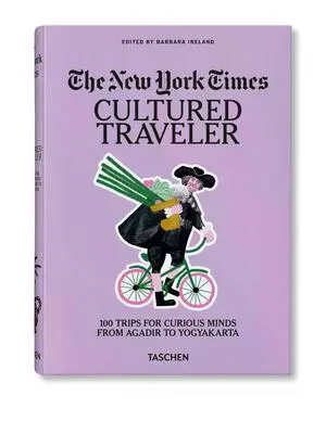 TASCHEN The New York Times. Cultured Traveler. 100 Trips For Curious Minds From Agadir To Yogyakarta Books - Purple