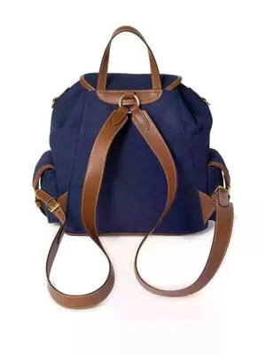 Miu Miu Logo Backpack - Blue