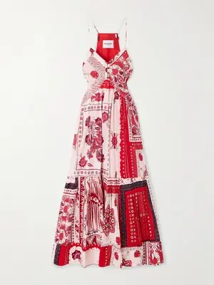 MARANT ETOILE Saba Printed Maxi Dress