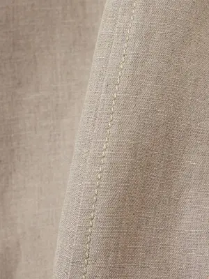 Max Mara Linen Wide-leg Pants - Neutrals