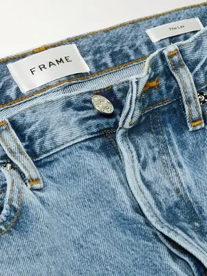 FRAME The Lax High-rise Flared Jeans - Blue