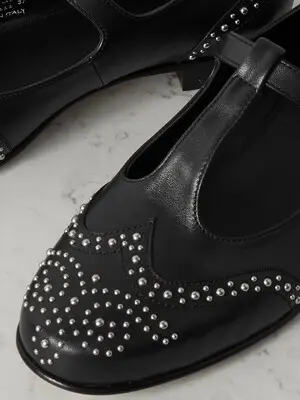 Church's Opal Studded Mary Jane Brogues - Black